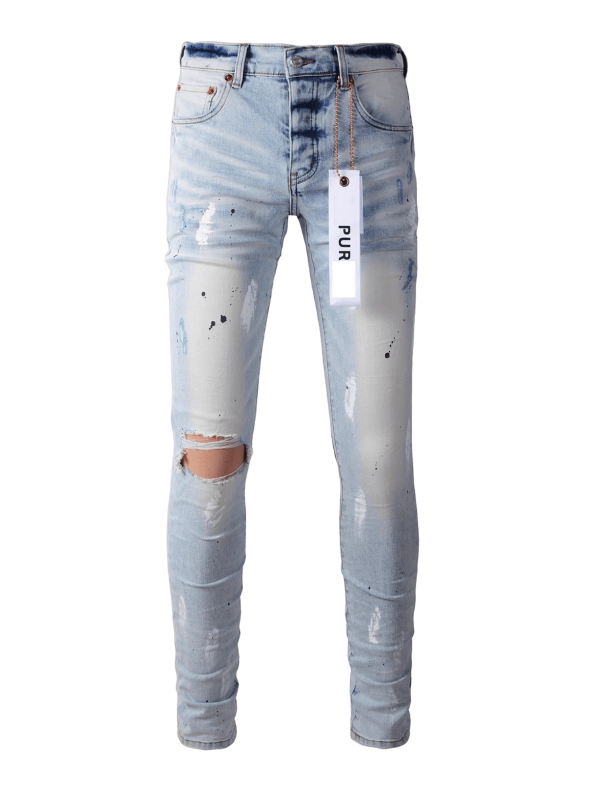 Light Color Splash Jeans – Woo Jeans