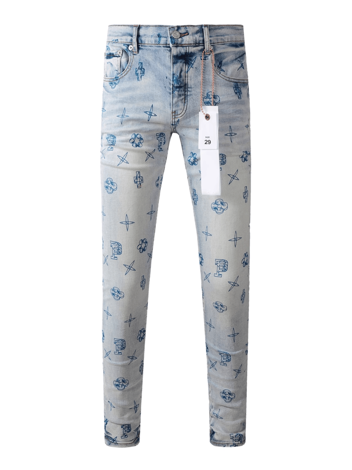 Light Color Writing Jeans – Woo Jeans